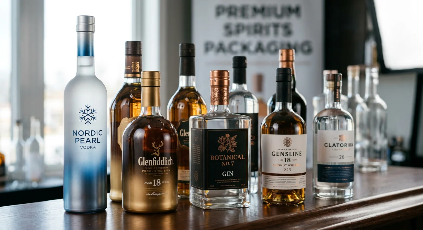 How to Order Custom Glass Alcohol Bottles: OEM/ODM Process, Printing ...